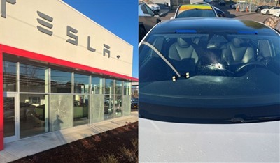 Tesla Store in Oregon Shot At Again - Industry News - News - Friendly Auto